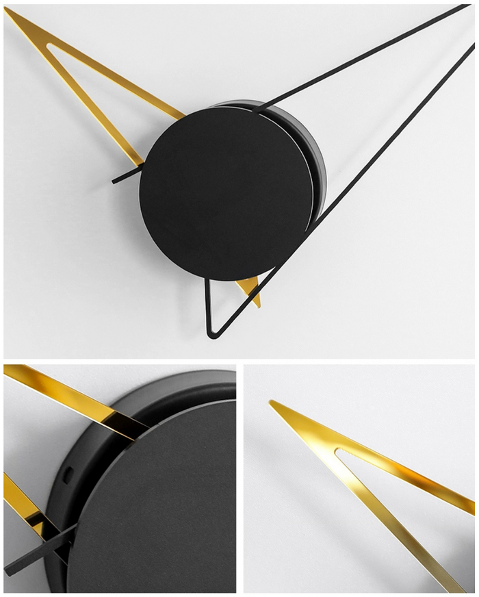 Backdrop Decor Wooden Wall Clock