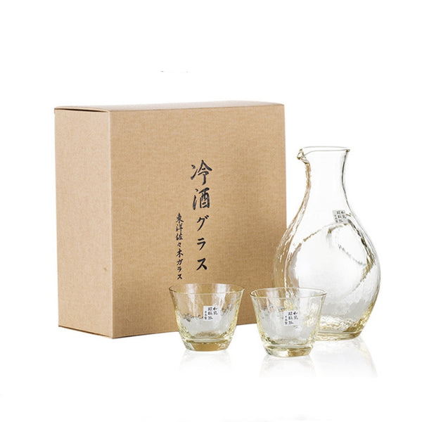 Toyo Sasaki Golden Cold Sake Set - MASU