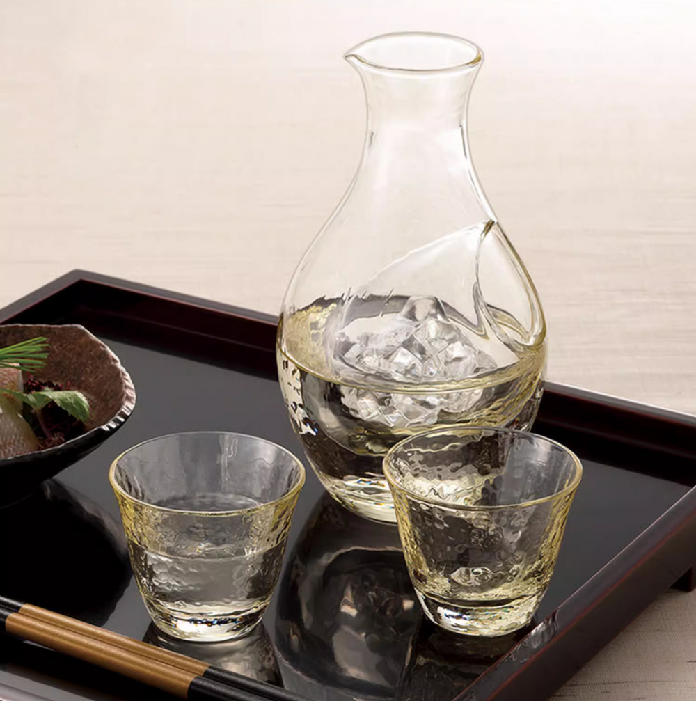 Toyo Sasaki Golden Cold Sake Set - MASU