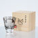 Edo Kiriko Handcrafted Club Crest Whisky Glass With Wooden Box - MASU