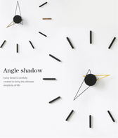 Backdrop Decor Wooden Wall Clock