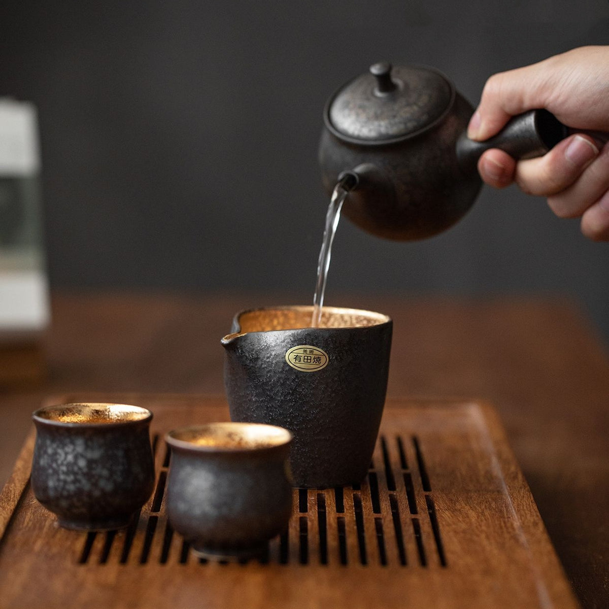 Arita Ware Handcrafted Kintenmoku Tea Set - MASU