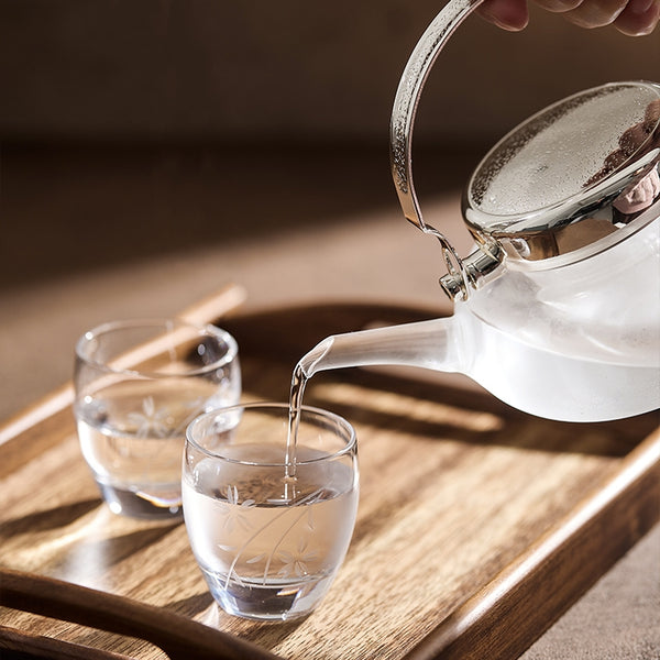 Toyo-Sasaki Handcrafted Chirori Cold Sake Set - MASU