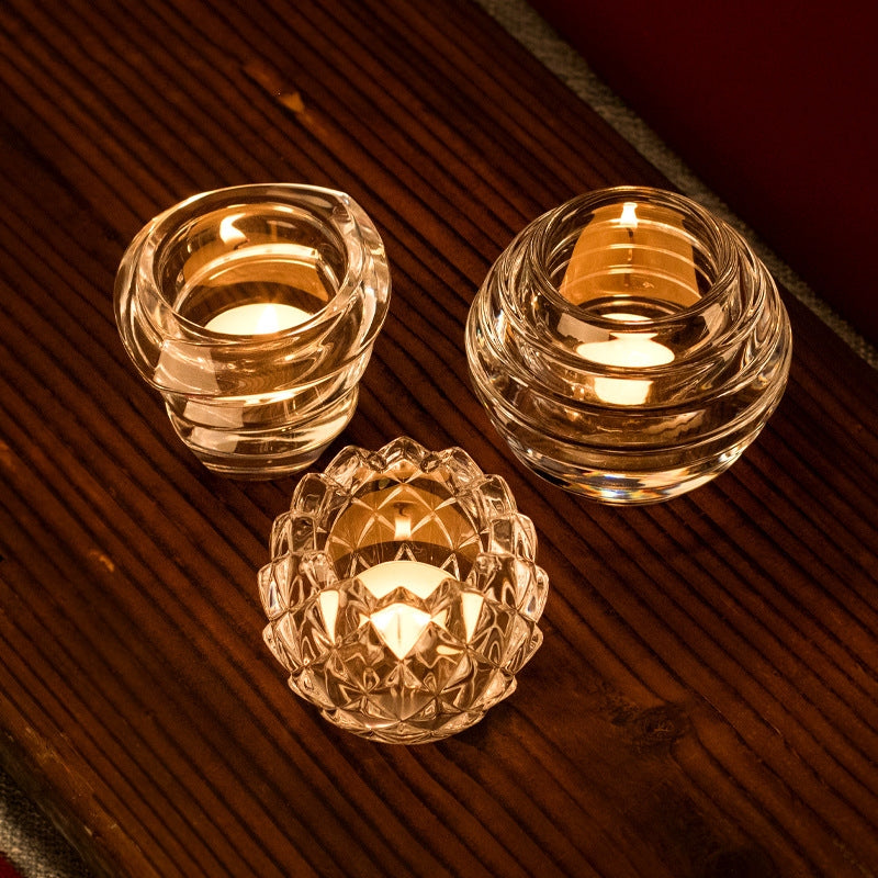 German Crystal Dinner Candlestand Set - MASU