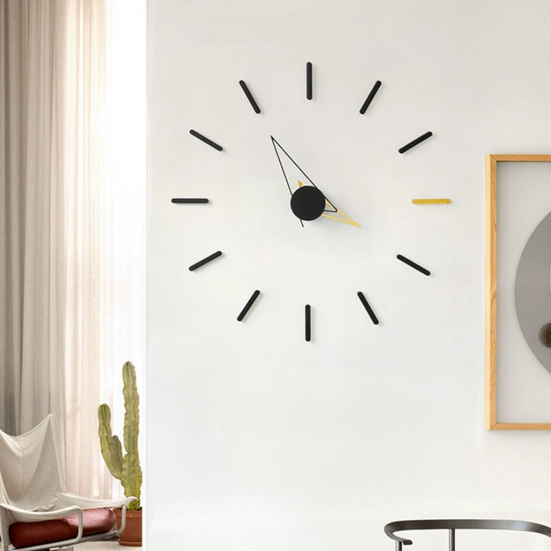 Backdrop Decor Wooden Wall Clock