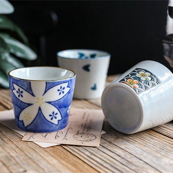 Japanese Handcrafted Ceramic Guinomi Tea Cup - MASU