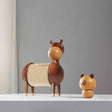 Handcrafted Animal Shaped Wooden Adjustable Toilet Roll Dispensers - MASU