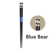 Japanese Wooden Cartoon Themed Chopsticks - MASU