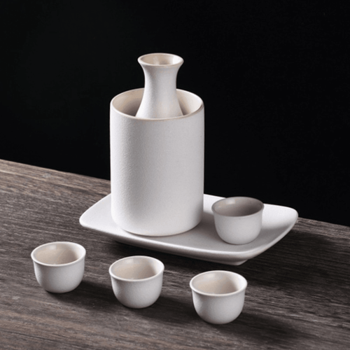 Japanese Style Ceramic Sake Sets - MASU