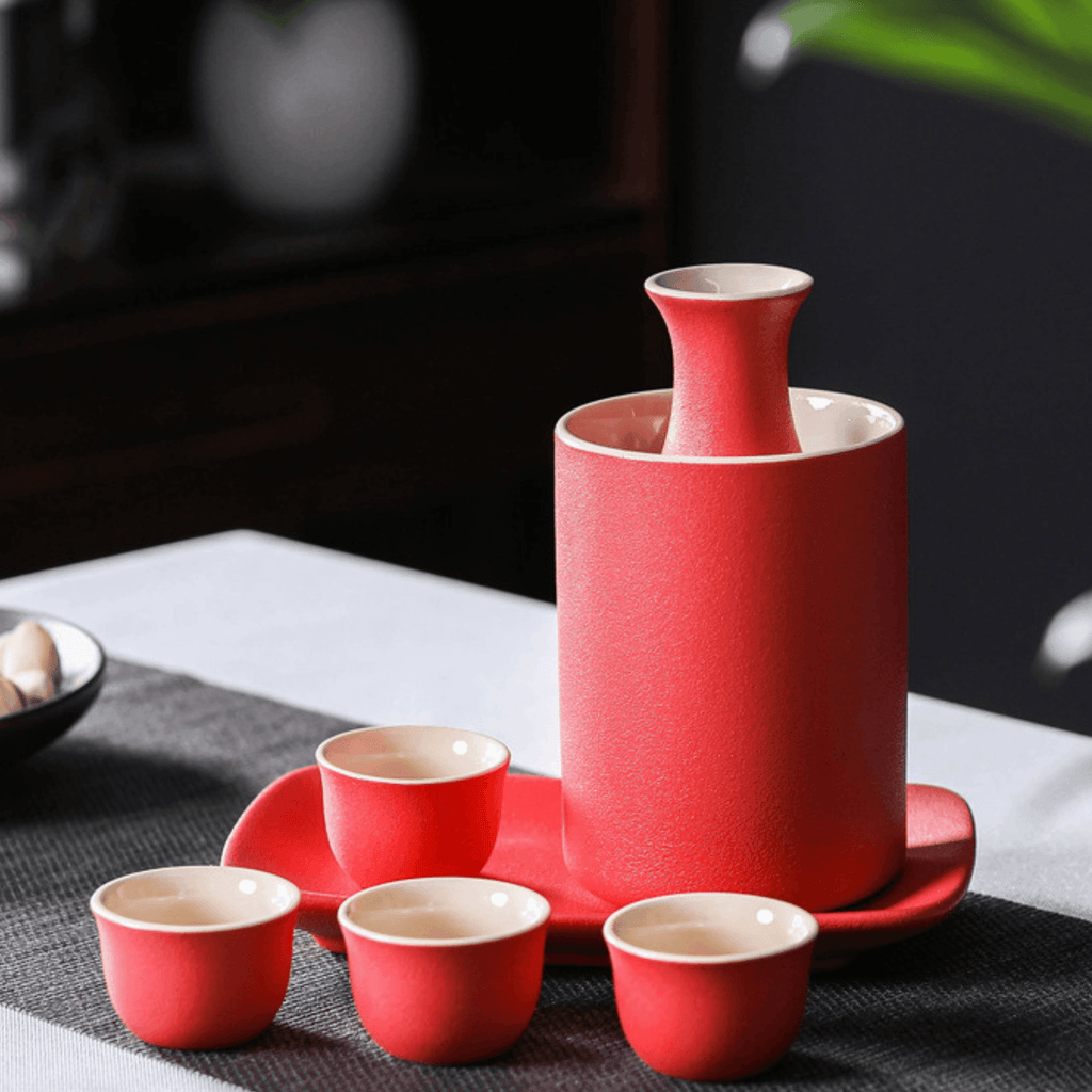 Japaness Style Ceramic Sake Sets - MASU