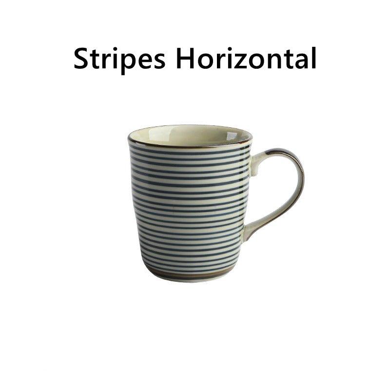 Japanese Handcrafted Ceramic Pattern Themed Tea Cups - MASU