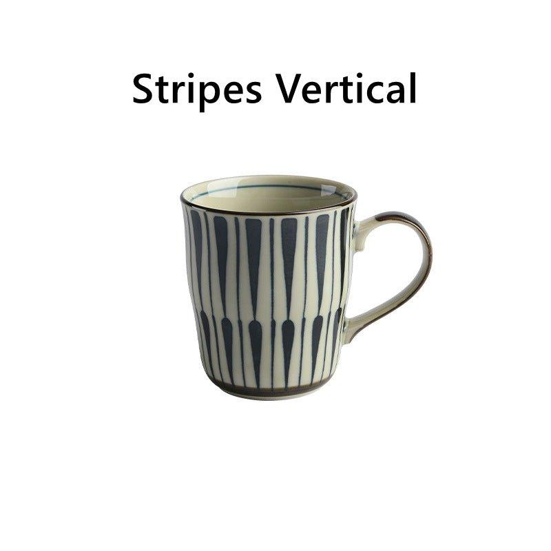 Japanese Handcrafted Ceramic Pattern Themed Tea Cups - MASU