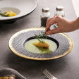Matte Ceramic Spaghetti Serving Plates - MASU