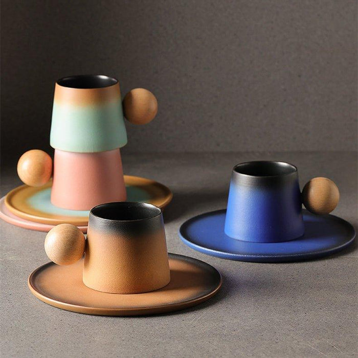 Savady Cup Thai Style Ceramic Coffee Cup Gift Sets - MASU