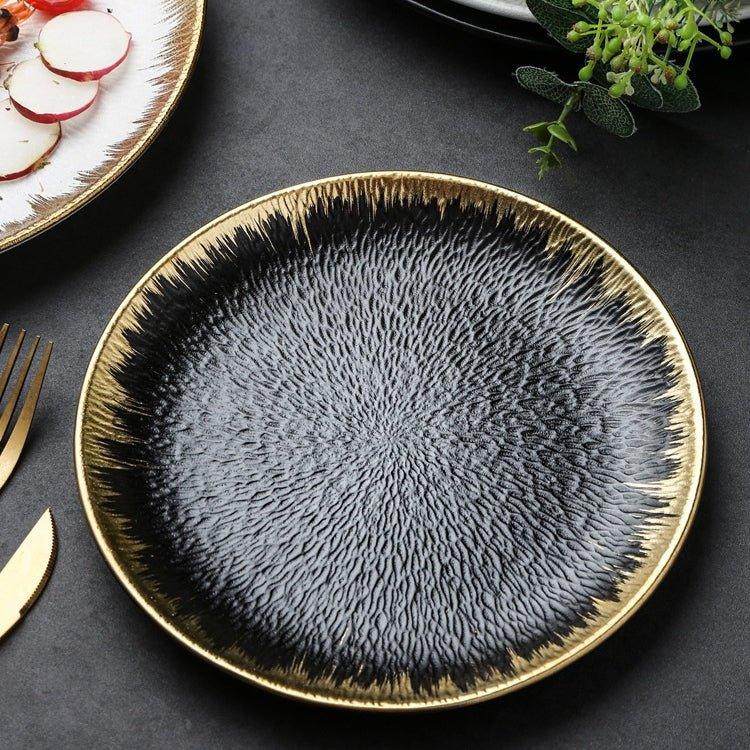 Matte Ceramic Rounded Serving Plates - MASU