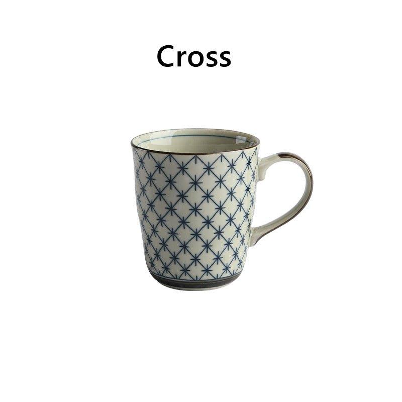 Japanese Handcrafted Ceramic Pattern Themed Tea Cups - MASU