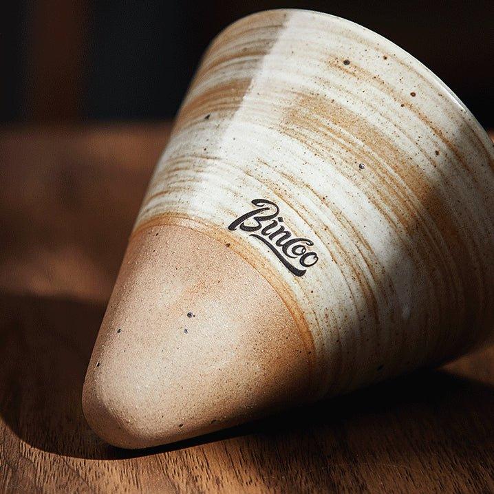 Handcrafted Cone Shaped Ceramic Coffee Cups - MASU
